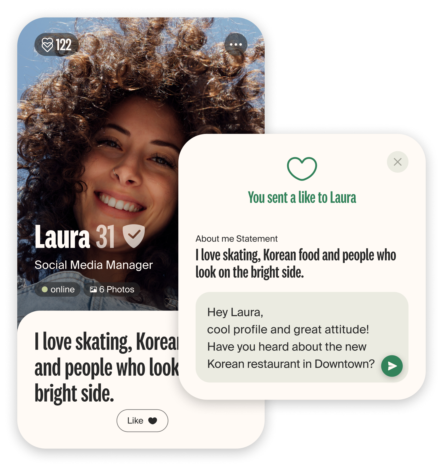 Your free dating site for authentic connections