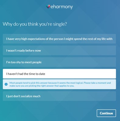eharmony compatibility test questions: all you need to know